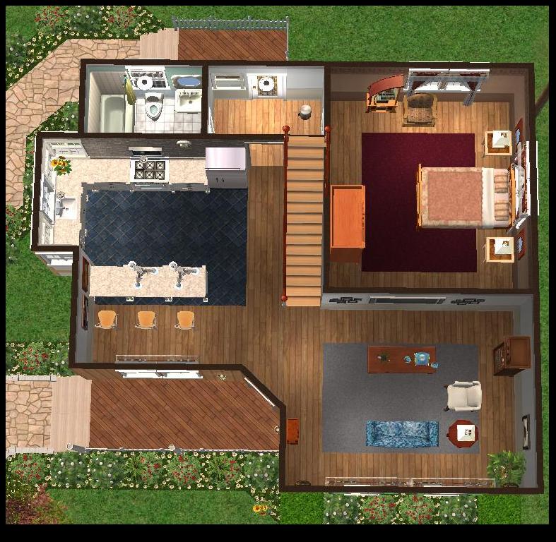 Little Base Game Cottage - LeeFish